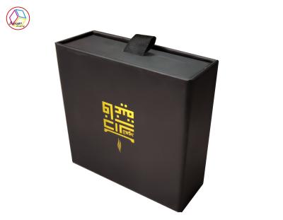 Cina Colore puro d'imballaggio pieghevole del contenitore di regalo della carta fantasia piana in vendita
