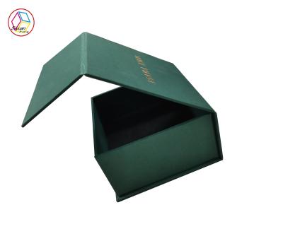 Cina Flip Cardboard Jewelry Gift Boxes di timbratura caldo con l'inserzione della schiuma in vendita