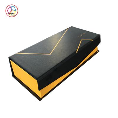 Cina Imballaggio alla moda di estensione dei capelli di Flip Top Cardboard Box For in vendita
