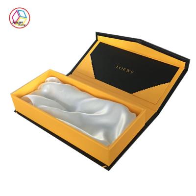 Cina Imballaggio alla moda di estensione dei capelli di Flip Top Cardboard Box For in vendita