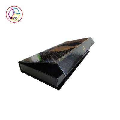 Cina Scatola di trucco del cartone stampata il nero di rettangolo con EVA Insert in vendita