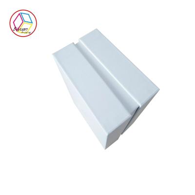 中国 アイボリーの無光沢のLaminatonの平野の技術のペーパー ギフト用の箱の再生利用できる長方形の紙箱 販売のため