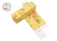 China Foldable Colorful Rectangular Card Boxes For Gift Packaging for sale