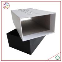 China Customized Rectangular Cardboard White Box For Gift Packaging for sale