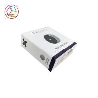 China White Rectangular Cardboard Gift Box with EVA Insert 10x10x5 cm Custom Logo for sale
