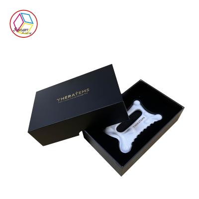 Cina Contenitore di regalo timbrato caldo del mestiere di anti del graffio colore nero della laminazione in vendita