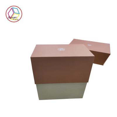 Chine Tirage en couleurs de Pantone deux morceaux de boîte rigide faite de papier de métier à vendre
