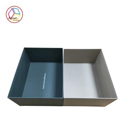 Chine Tirage en couleurs de Pantone deux morceaux de boîte rigide faite de papier de métier à vendre