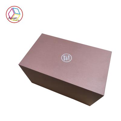 Chine Tirage en couleurs de Pantone deux morceaux de boîte rigide faite de papier de métier à vendre