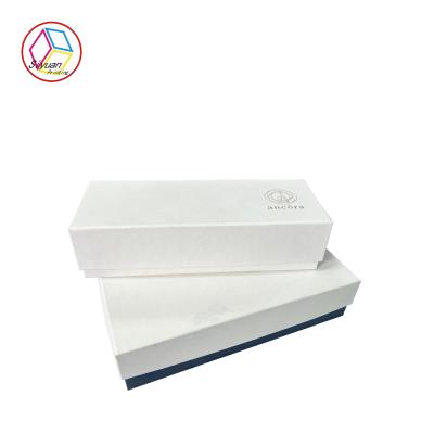 Cina Contenitore di regalo strutturato di Art Paper White Jewelry Paper pieghevole in vendita