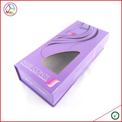 Cina CMYK che stampa la scatola di carta magnetica di forma cubica per l'occhio Lash Package in vendita