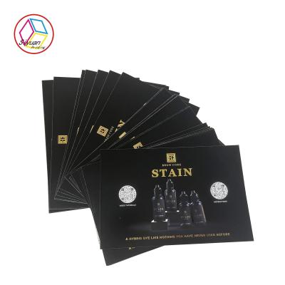 Cina Colore pieno che stampa le carte di regalo rettangolari di carta patinata Matte Varnishing in vendita