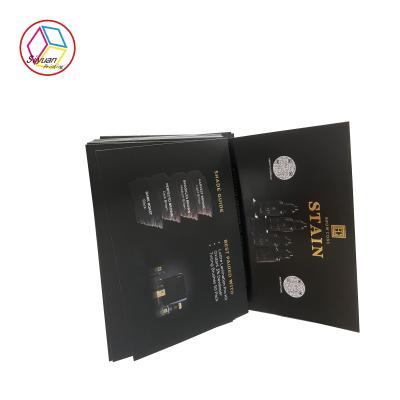 Cina Colore pieno che stampa le carte di regalo rettangolari di carta patinata Matte Varnishing in vendita