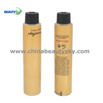 China Soft Empty aluminum tubes for hair dying cream packing  80ml volume tube 30mm Diameter for sale