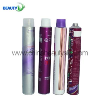 China Colorful Empty Aluminum Container NCM 761210 for Tinte permanente para cabello en cream for sale