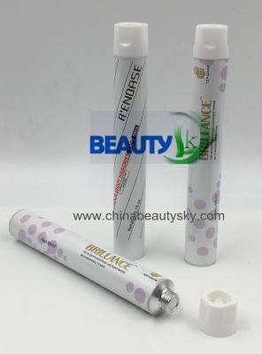 China Customized Printing 80ml Volume Empty Aluminium Tubes HS Code 761210 for sale