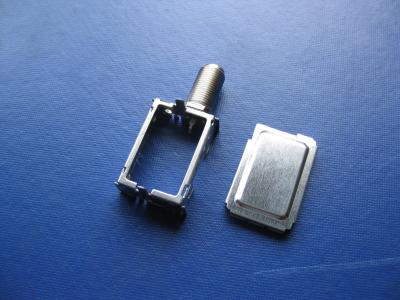 China F connector with shield frame for sale