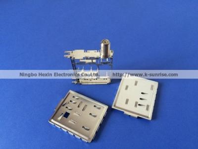 China F connector with shield cover for sale