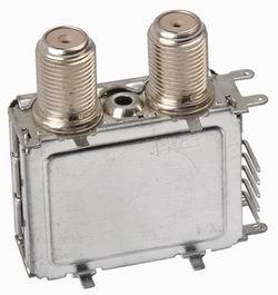 China Metal shield cover with f connector for catv for sale