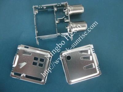 China F Connector with shielding for STB for sale