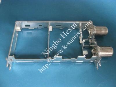 China f connector with shielding case for sale