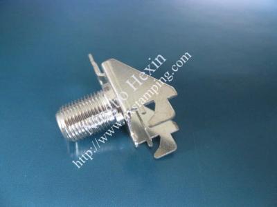 China f type connector with shield case for sale