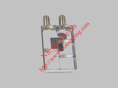 China two f connector with shield for sale
