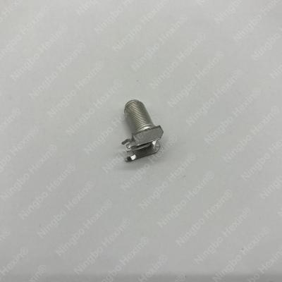 China F type connector with brackets for pcb board for sale