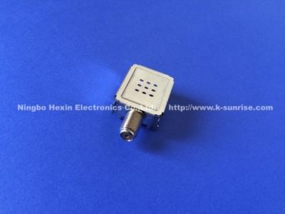 China PCB mount shield cans +rf connector for catv FTTH for sale