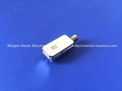 China Metal shield  shell (RF connector with shield )for pcb mount for sale