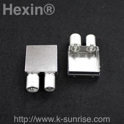 China metal shield cans with RF connector for pcb board for sale