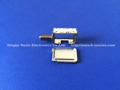 China rf connector assy with metal shield frame for set top box for sale