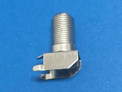 China IEC and F connector with metal shielding cover for pcb mount with best price for sale