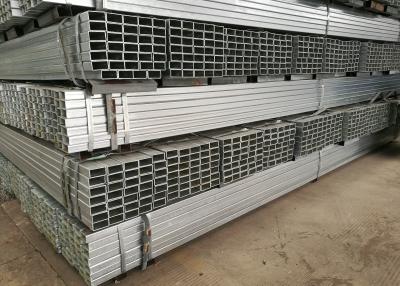 Cina Tubatura quadrata d'acciaio galvanizzata installazione facile 25mm ~ 180mm facoltativo in vendita