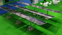 China High Durability Solar Panel Mounting Structure , Rooftop Solar Mounting Structure for sale
