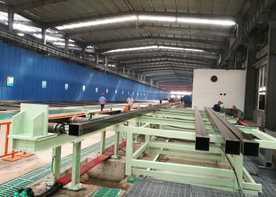 Cina Metropolitana quadrata d'acciaio galvanizzata laminata a caldo, tubatura quadrata galvanizzata per i Carports in vendita