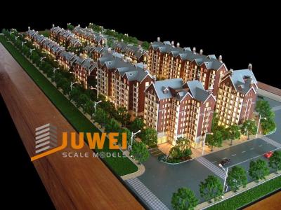 China Colored Model Surface Treatment Architectural Scale Model Maker with Lighting JW-26 10 Projects Per Month Guaranteed for sale