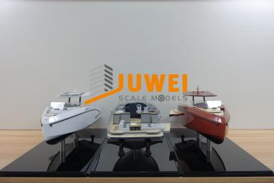 China Custom Ship Scale Model Yachts with Base and Cover JW-221 Based on The Renderings in Exhibition/Teaching/Gift/Collection Model for sale