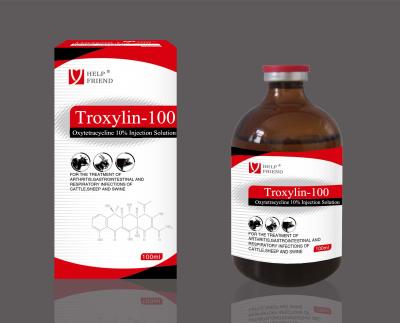 China Oxytetracycline 10% Injectable Solution for sale