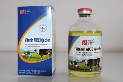 China Vitamins AD3E Injectable Solution for sale