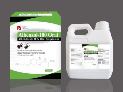 China Albendazole 10% oral suspension for sale
