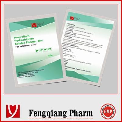 China Amprolium HCL 20% & Sulfaquinoxaline 15% & VitaminA&K3 WSP for sale