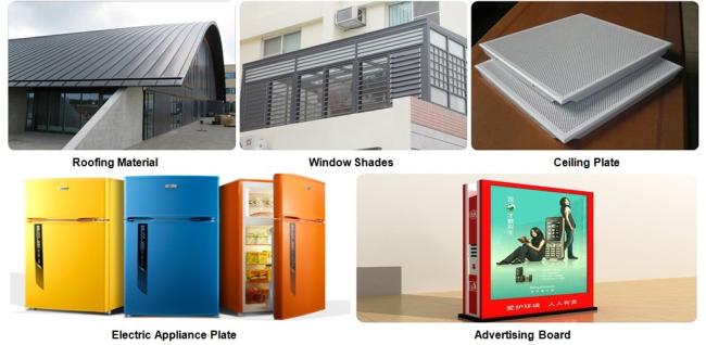 Color Coated Aluminum Slit Coil, PE Paint