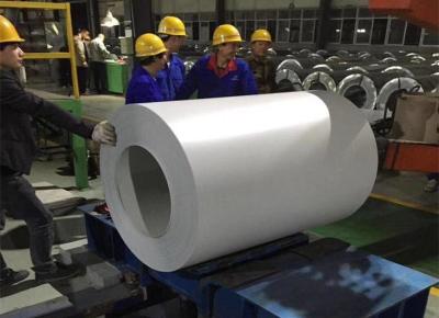 China Legierung 8011 H14 Weißes Lebensmittel-Roller vorgefärbte Aluminium-Spule-Platte für Flasche Metallkappe zu verkaufen