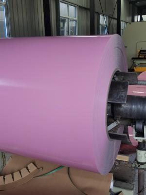 China Anti - Scratch Prepainted Aluminium Coil Used For Corrugated Roof And Wall for sale