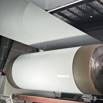 China Alloy 3004 1.2mm Prepainted Aluminium Coil for Refrigerated Display Cabinets in Supermarkets for sale