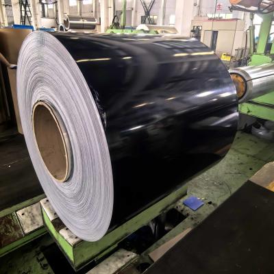 China Polyester Coated Aluminum Coil  0.5-1.0mm Thickness For Produce Industrial Door Panels for sale