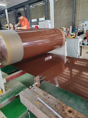 Китай AA3003 H24 1,5 мм предварительно окрашенная алюминиевая катушка для ламп и солнечной энергии продается