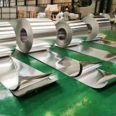 Cina Alloy 1050 0.1mm Prepainted Aluminium Coil for Olive Oil Bottle Neck Wraps in vendita