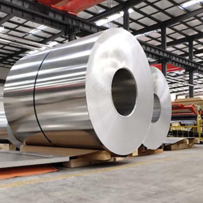 China Aluminum Alloy 5754 Aluminum Coil (1.5–2.0mm, Customizable Width, Anodized Silver Surface) for Yacht Interiors for sale